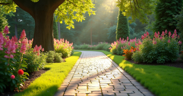 Créez une allée pavée élégante : astuces et techniques - Sortition